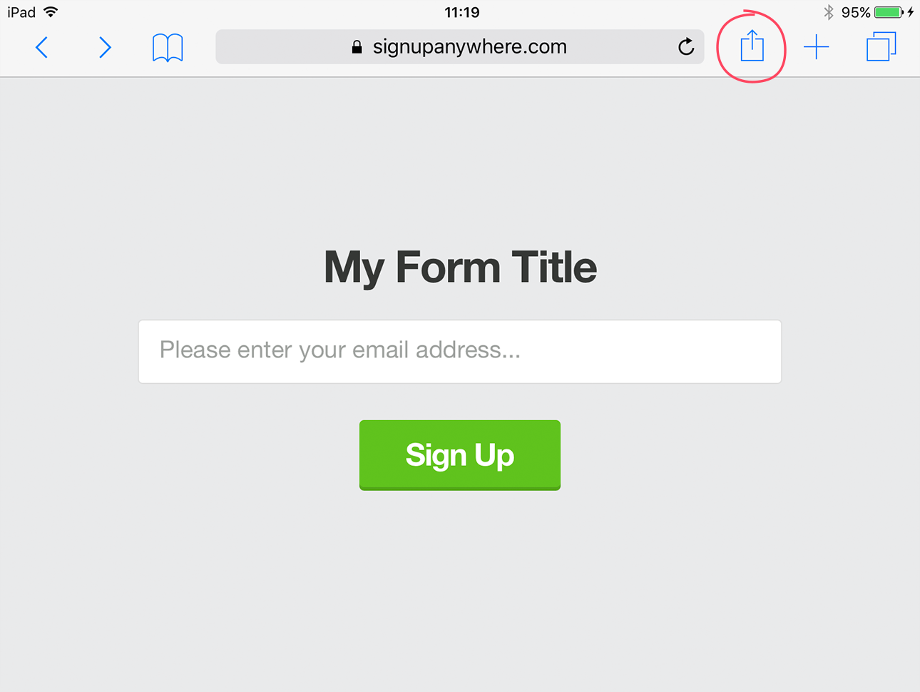 How do I install my form on an Apple device (iOS)? | Help | Collect ...